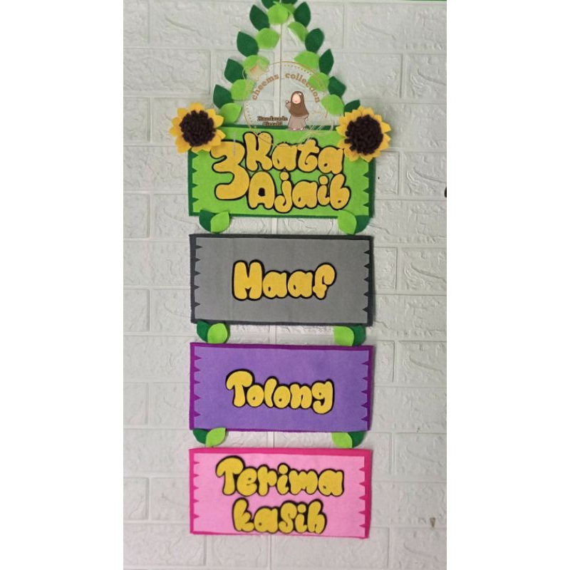 Jual Hiasan Kelas/Hiasan Dinding | Shopee Indonesia