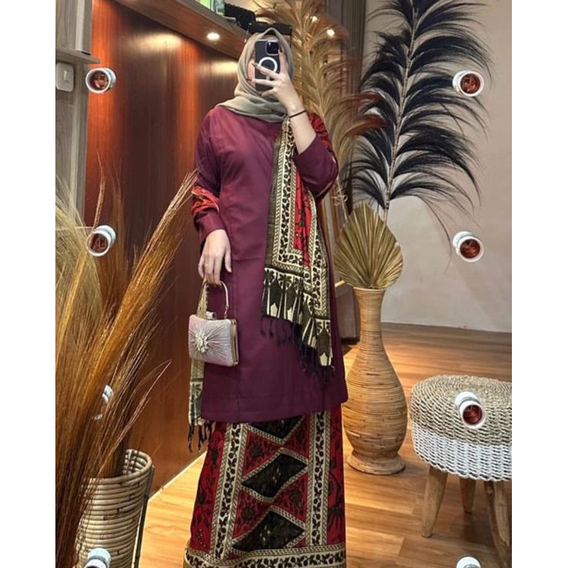 Jual (GROSIR) Termurah baju kuruang basiba/baju adat minang/ Atasan ...