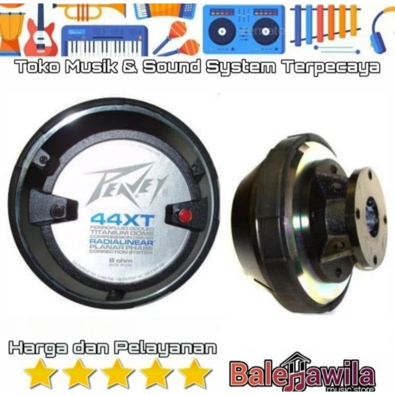 Jual Driver Peavey 44XT 44 XT Titanium Dome Compression Driver Made In ...