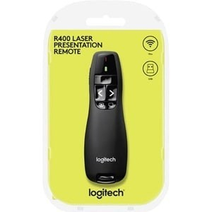 Jual LOGITECH WIRELESS PRESENTER R400 Laser Pointer Presentasi ORIGINAL ...