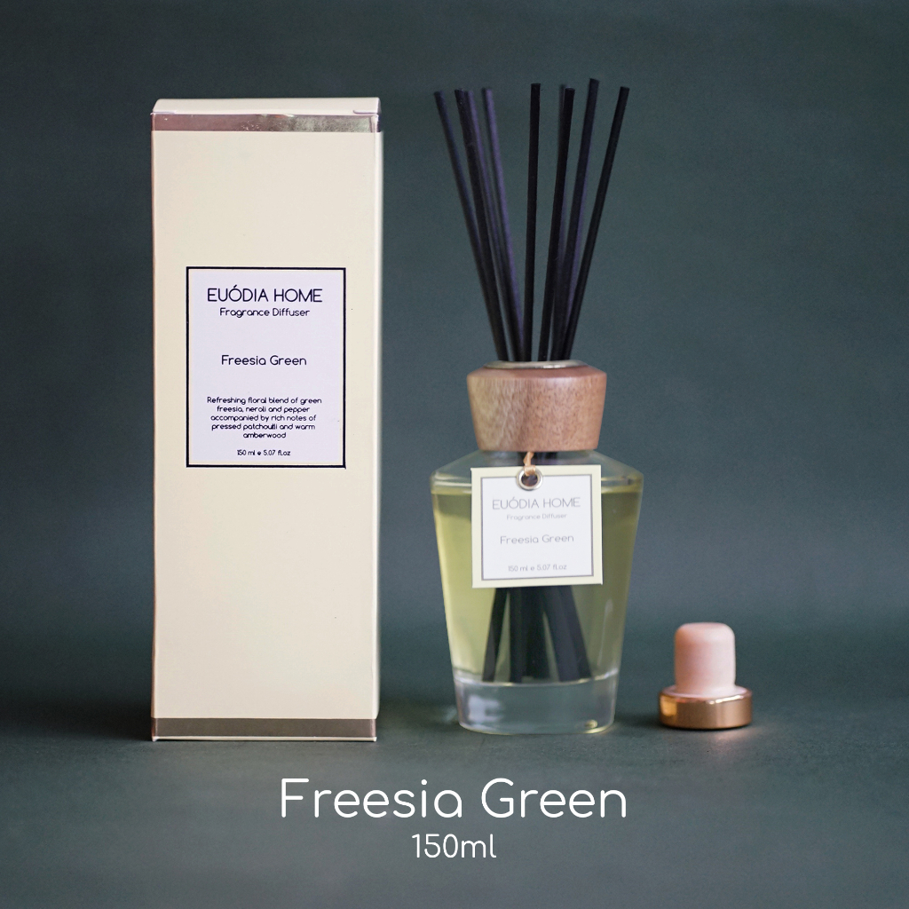 Jual Euodia Home Freesia Green Fragrance Diffuser 150 ml - Aromaterapi ...