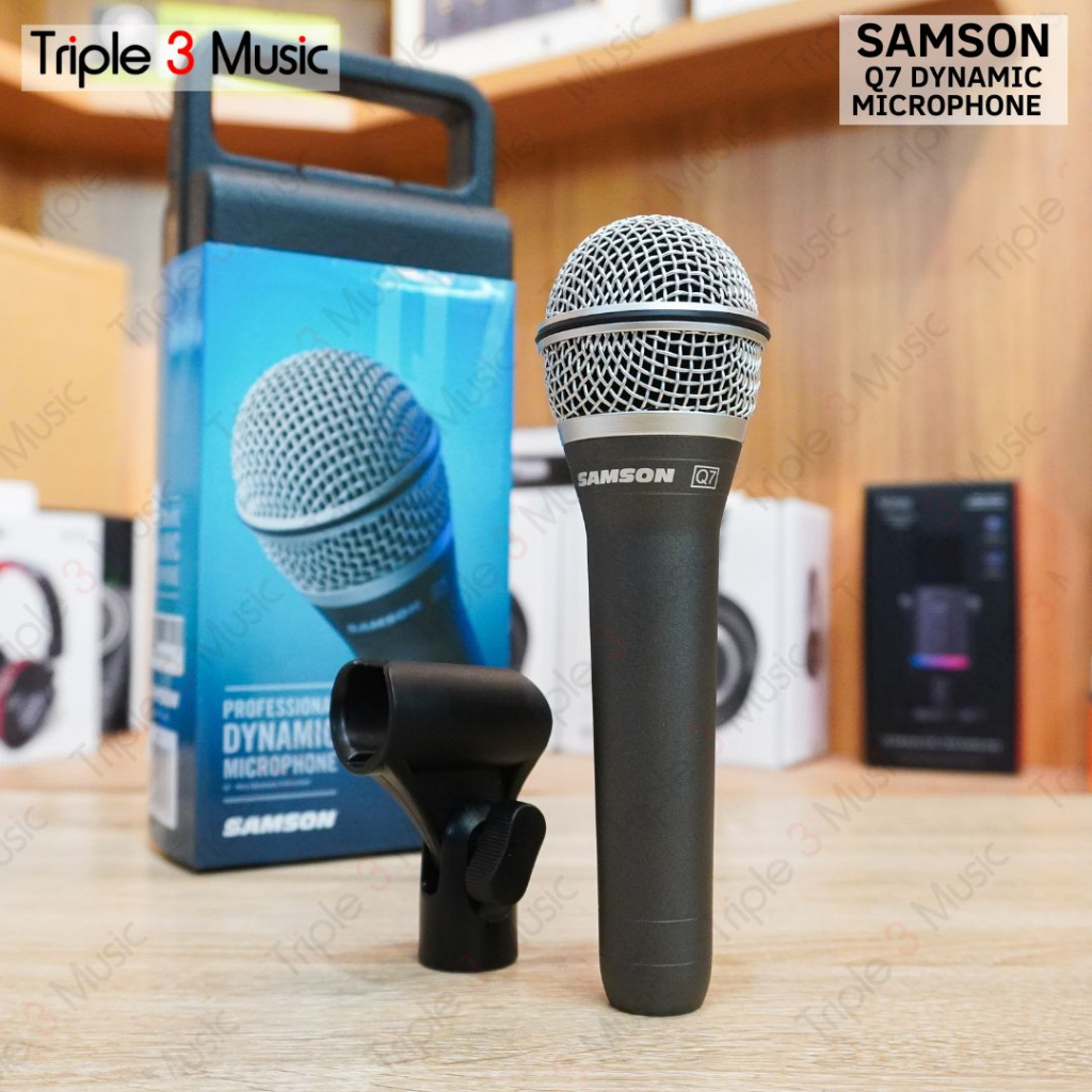 Jual Samson Q7 Professional Dynamic Microphone | Shopee Indonesia