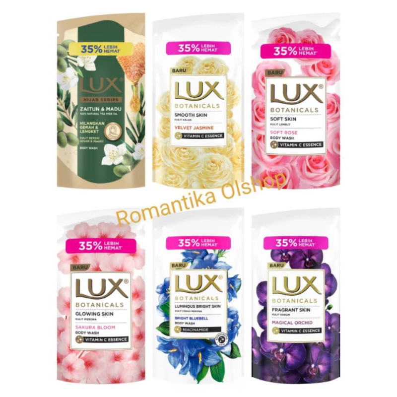 Jual RO | Lux Botanicals Body Wash 825ml / Lux Hijab Series / Sabun Mandi Cair | Shopee Indonesia