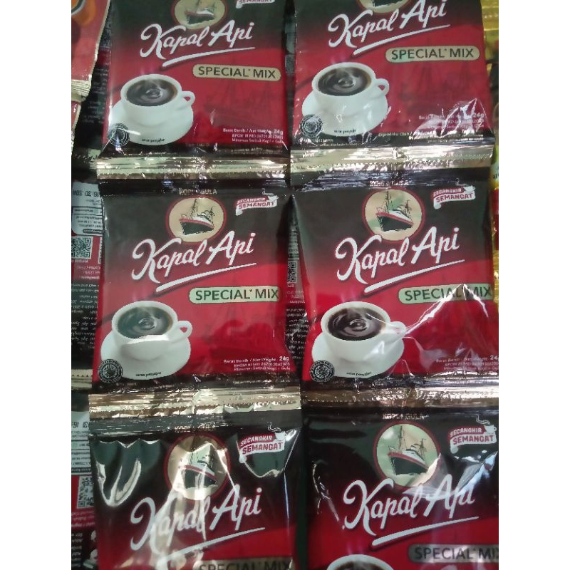 Jual kopi kapal api sepecial mix //KAPAL API RENCENG ISI 10 SACHET ...