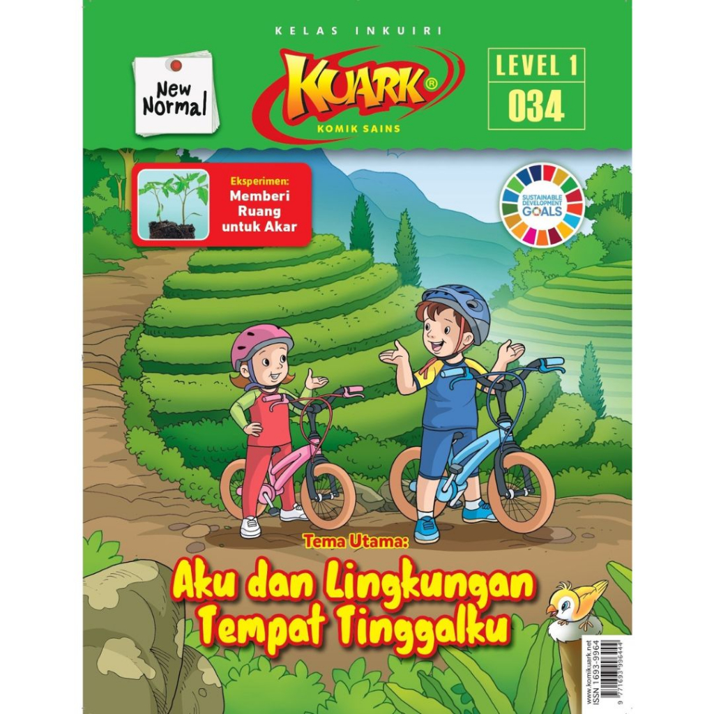 Jual KUARK Komik Sains Level I Nomor 034 New Normal - Materi OSK 2024 | Shopee Indonesia