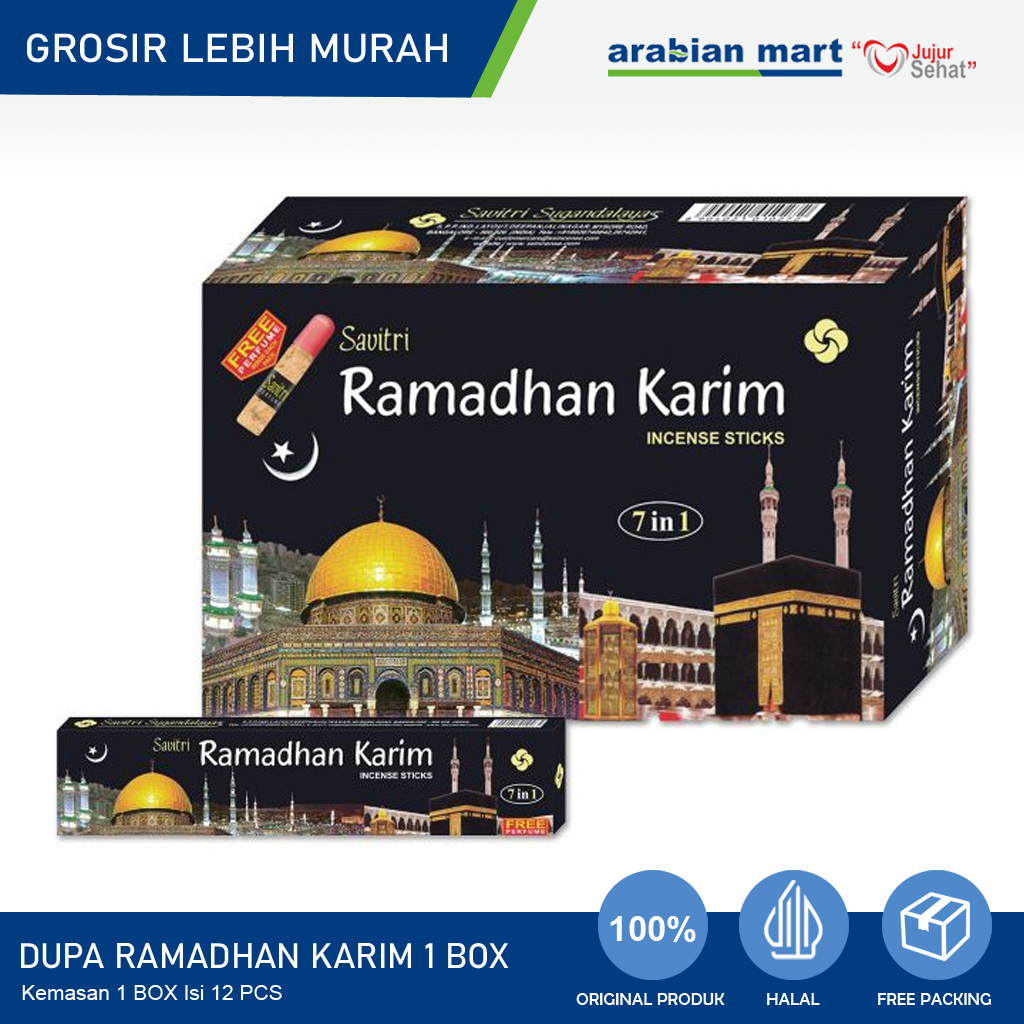 Jual 1 BOX (12 PCS) Dupa/Bukhur/Bakhour/Timur Tengah/Dupa Stck Ramadhan ...