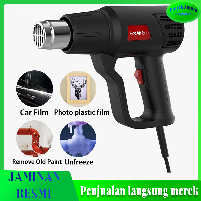 Jual 【Flash Sale!!!】pistol panas termostat2000W Mesin Heat Gun Hot Air ...