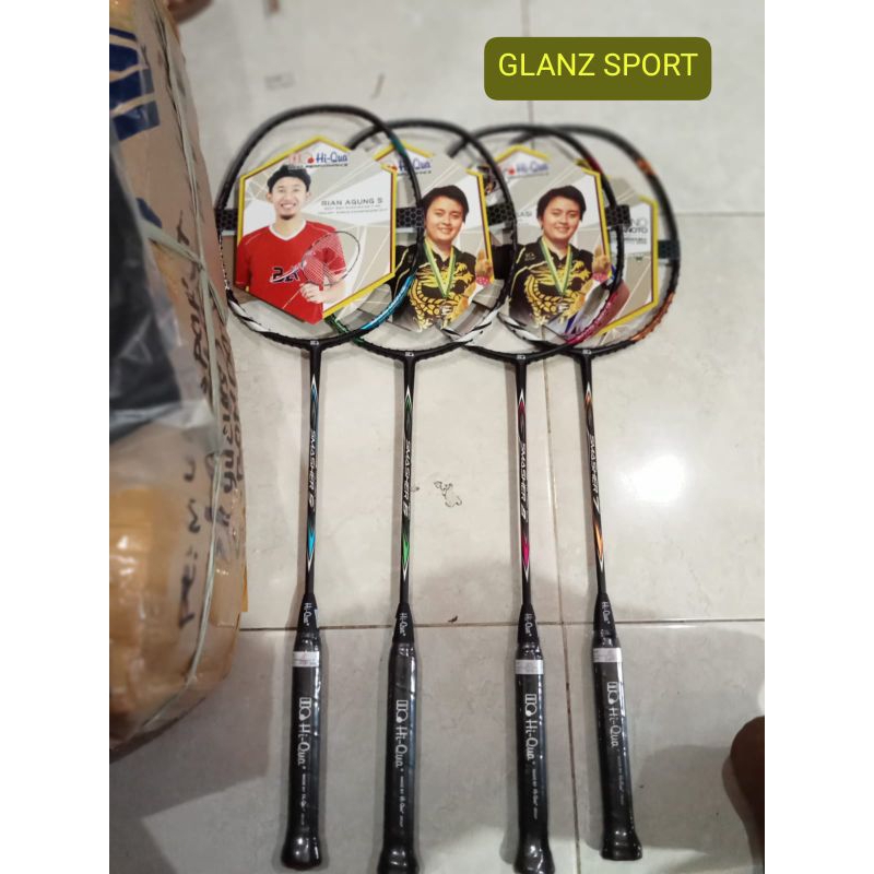 Jual RAKET BADMINTON HIQUA SMASHER ORIGINAL FULL SET | Shopee Indonesia