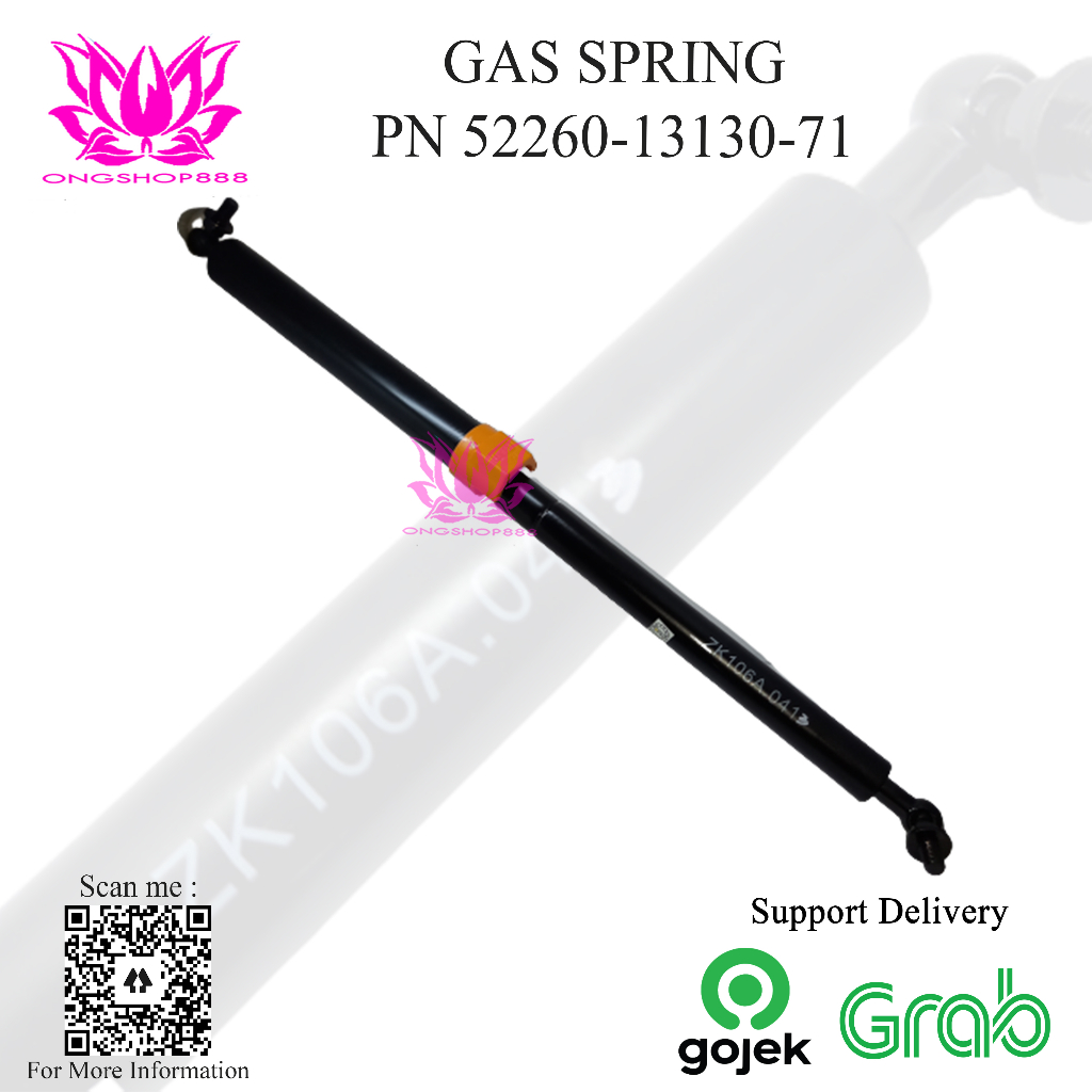 Jual 52260-13130-71 Gas Spring Toyota Forklift 8FB 7FB15-30 Forklift ...
