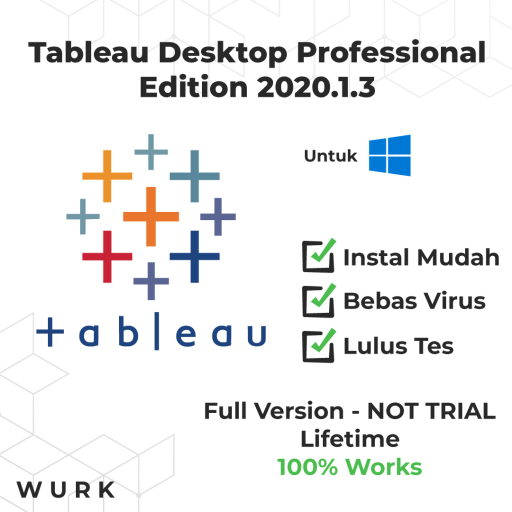 Jual Tableau Desktop Professional Edition - Full Version | Shopee Indonesia