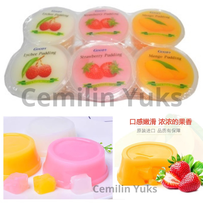 Jual Goody Pudding Natadecoco (6Cup x 80g) Puding Aneka Rasa Dengan ...