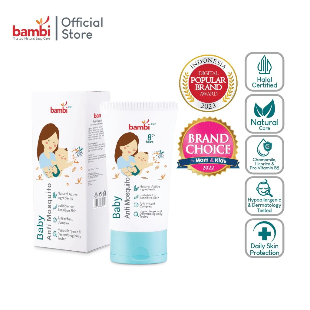 Jual Bambi Baby Care Cologne | Shampoo | Hair Lotion | Hair and Body ...