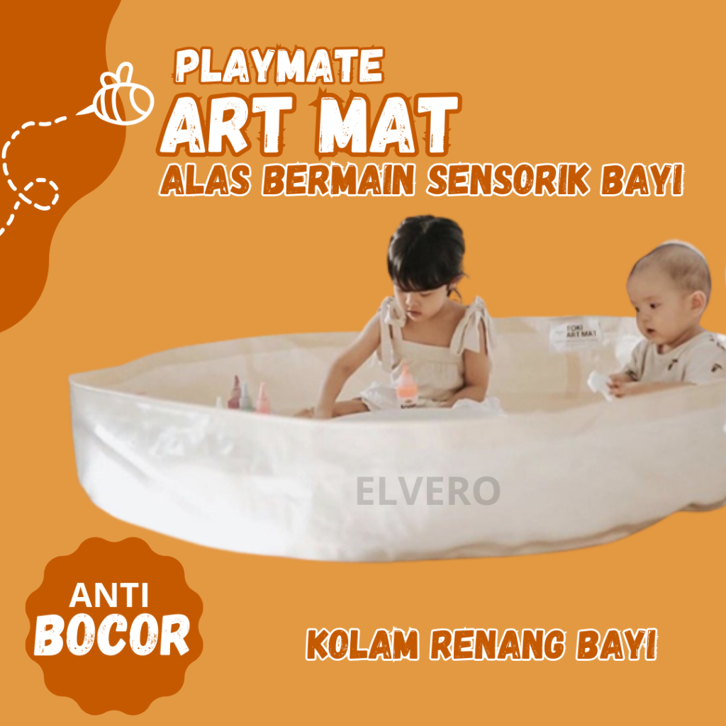 Jual Art Mat - Art Play Mat Bayi Alas Bermain Sensory Play Kolam Renang ...