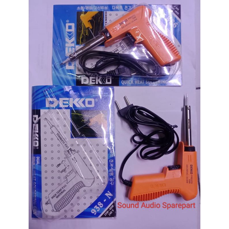 Jual SOLDER DEKO PISTOL 938N / Solder Gun Deko DS-938N / Soldering Deko ...