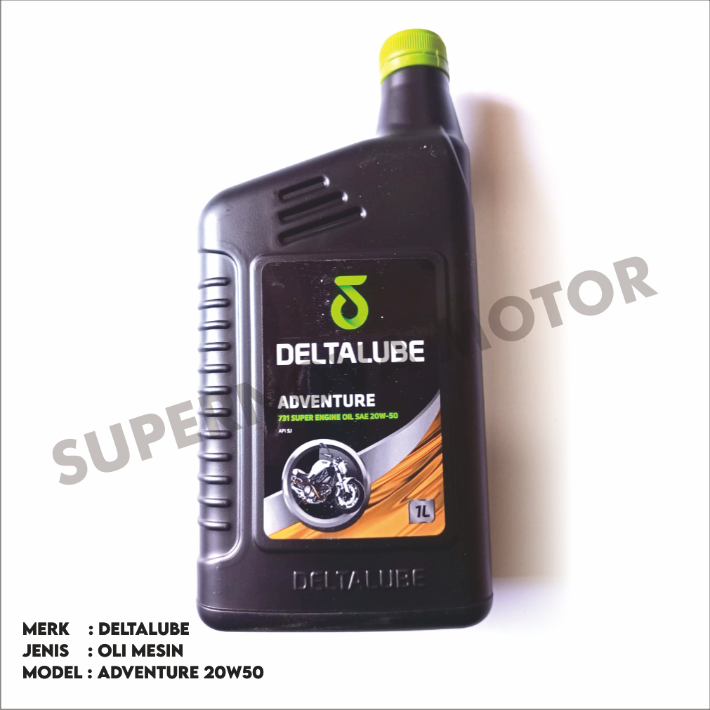 Jual OLI MESIN DELTALUBE ADVENTURE 731 SUPER ENGINE OIL SAE 20W-50 API ...