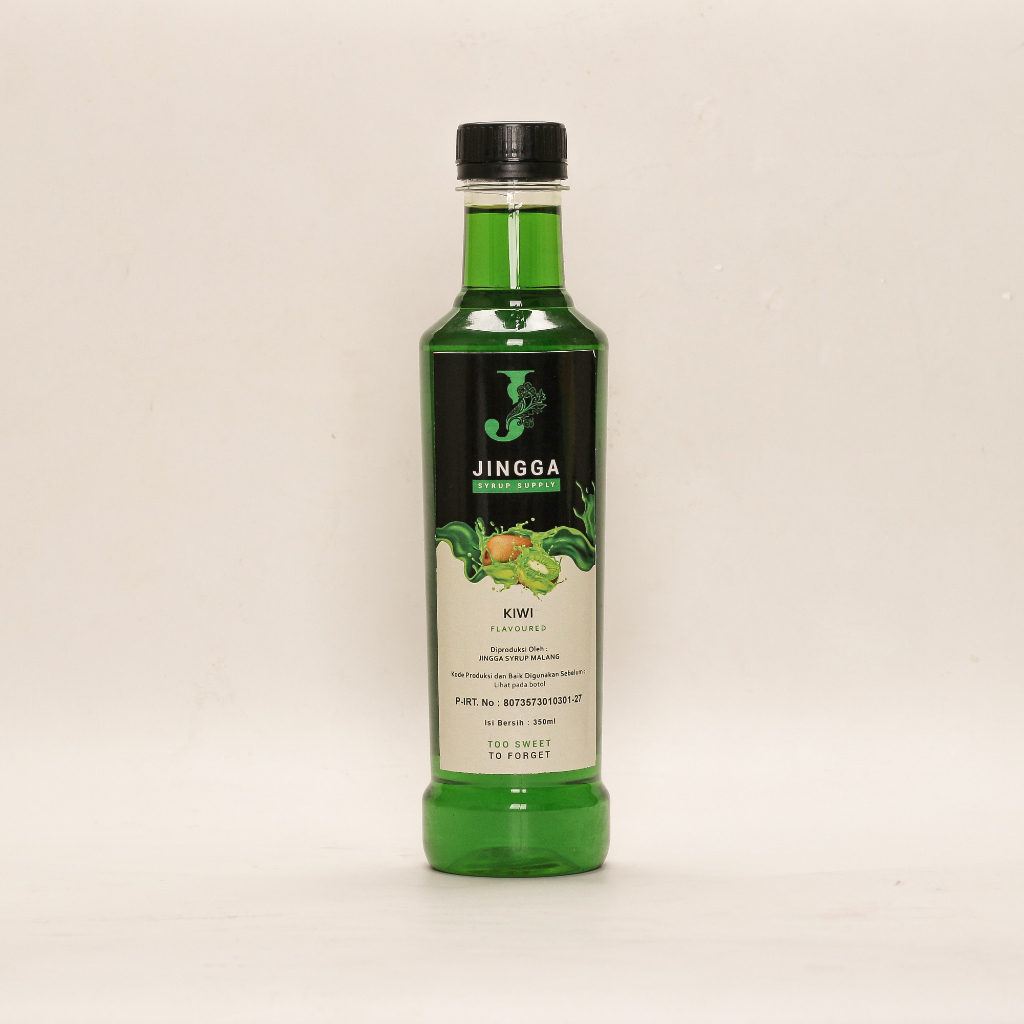 Jual JINGGA Kiwi Syrup 350 ml - Sirup Kiwi Untuk Mocktail Cocktail ...