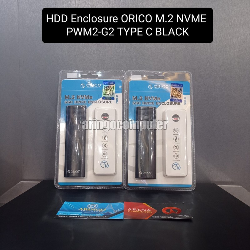 Jual HDD Enclosure ORICO M.2 NVME PWM2-G2 TYPE C BLACK | Shopee Indonesia