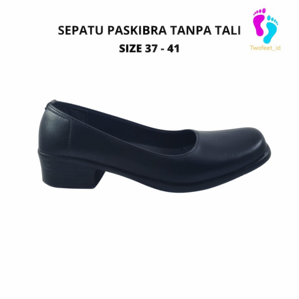 Jual SEPATU PASKIBRA WANITA TANPA TALI - SEPATU PASKIB WANITA TANPA ...