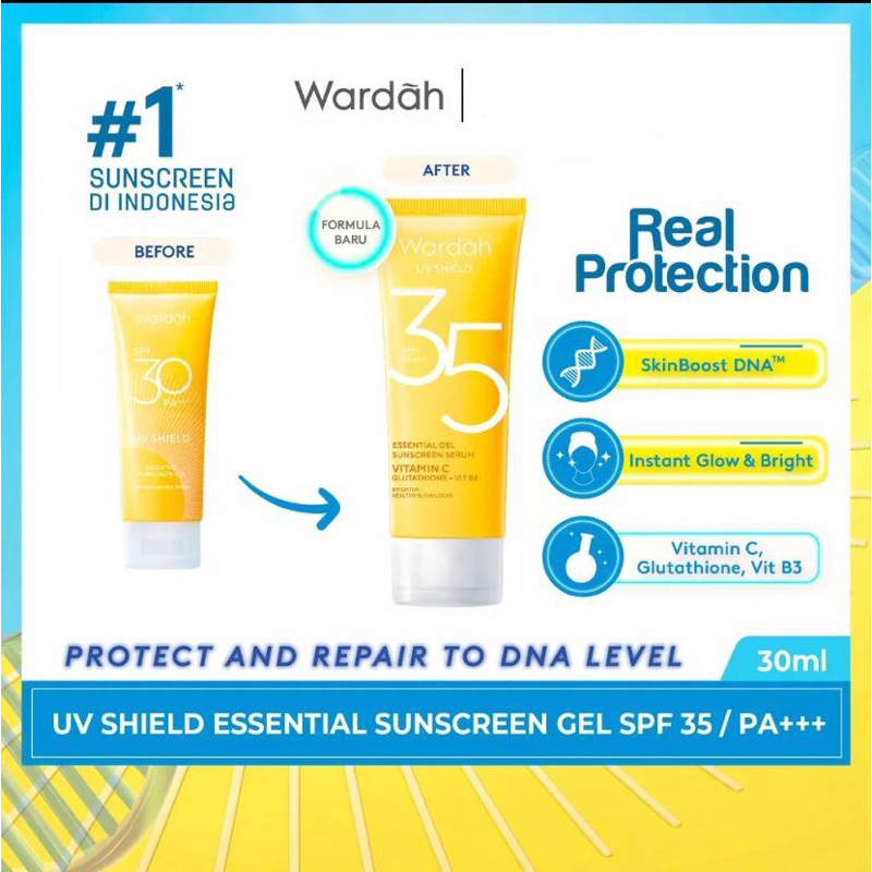 Jual Wardah Suncare Gel/Sunscreen Gel SPF 35 (PROMO!!!) | Shopee Indonesia