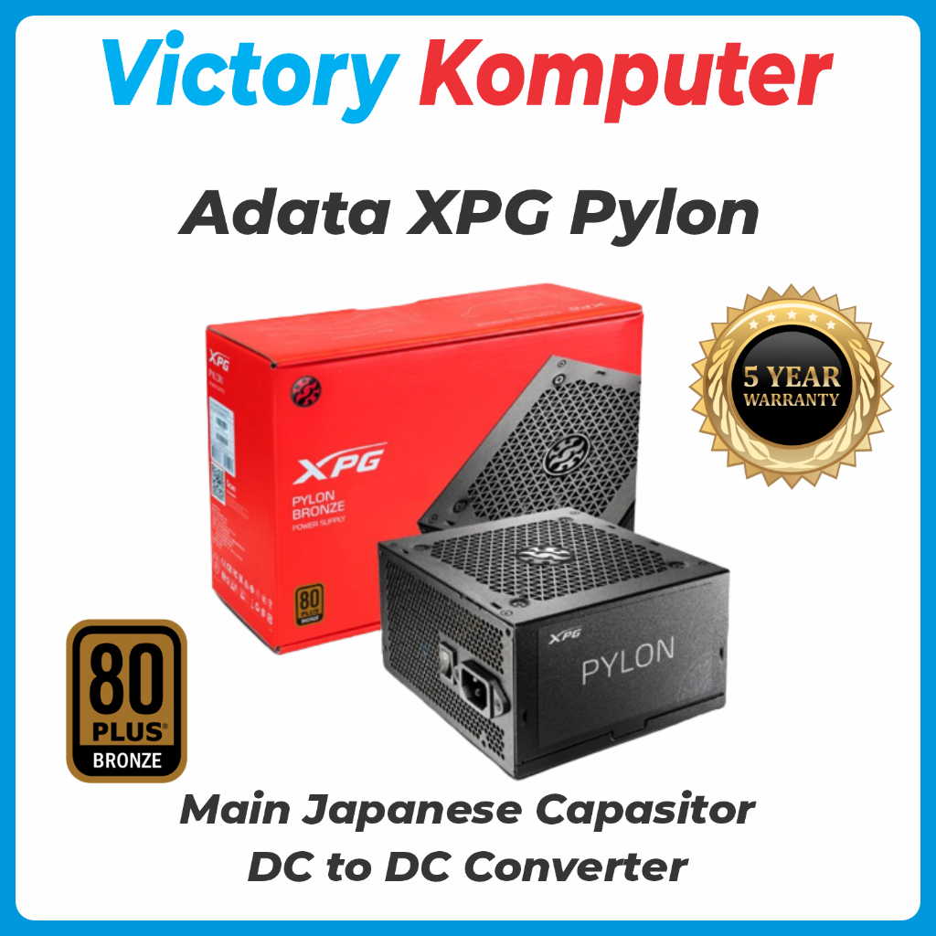 Jual PSU Adata XPG Pylon 550 Watt | 650 Watt 80+ Bronze Power Supply ...