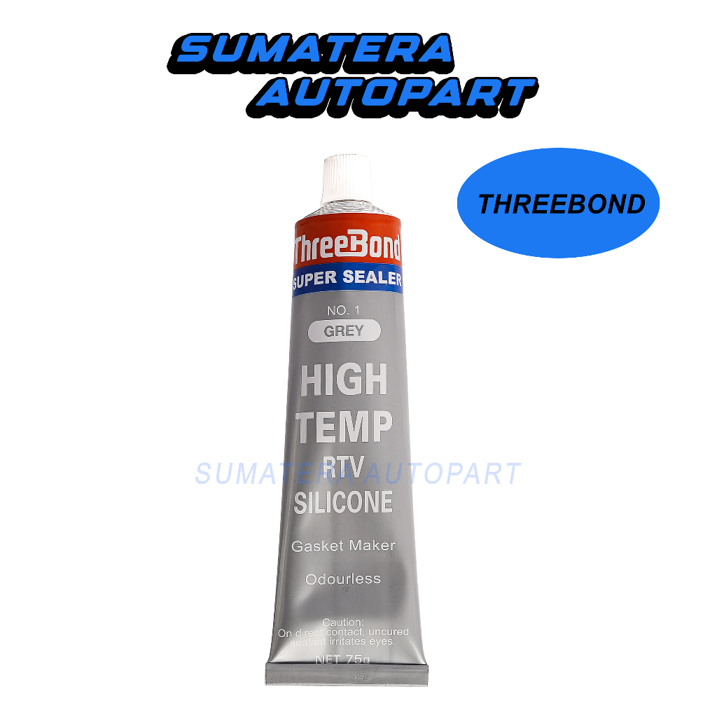 Jual Lem Gasket Threebond Abu-Abu Super Sealer Rtv Silicone Gasket ...