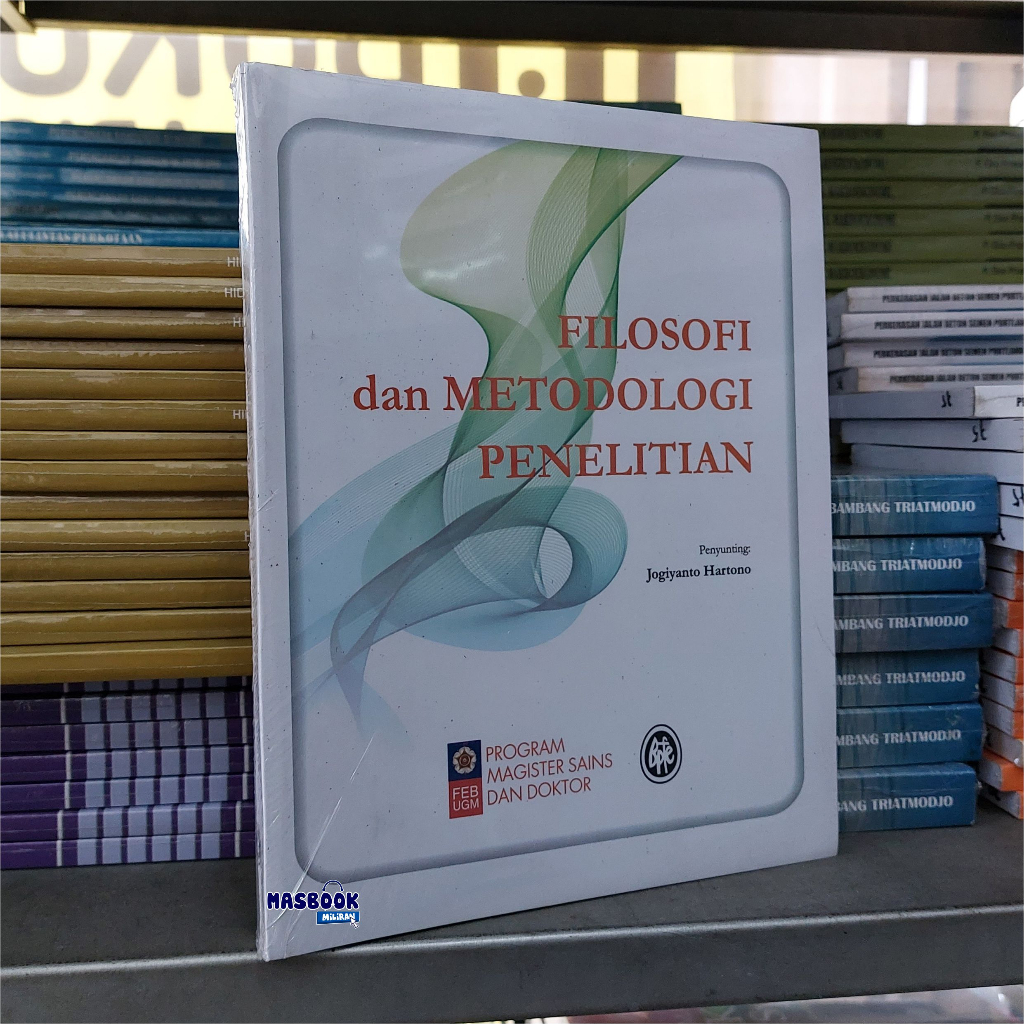 Jual BUKU FILOSOFI DAN METODOLOGI PENELITIAN - Penyunting ; Jogiyanto ...