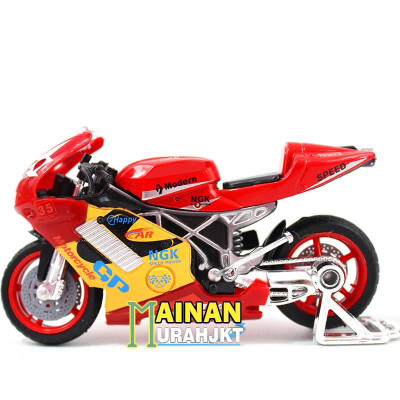Jual MAINAN ANAK MURAH DIECAST METAL MOTO GP MOTORCYCLE JD171-7 MAINAN ...