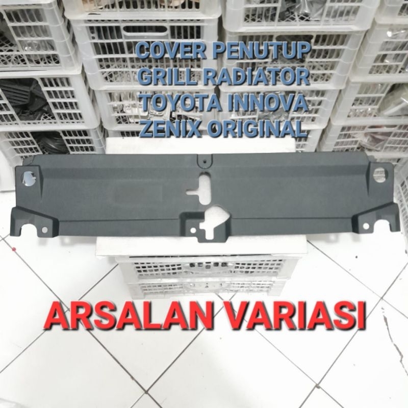 Jual COVER PENUTUP GRILL RADIATOR TOYOTA INNOVA ZENIX ORIGINAL | Shopee ...