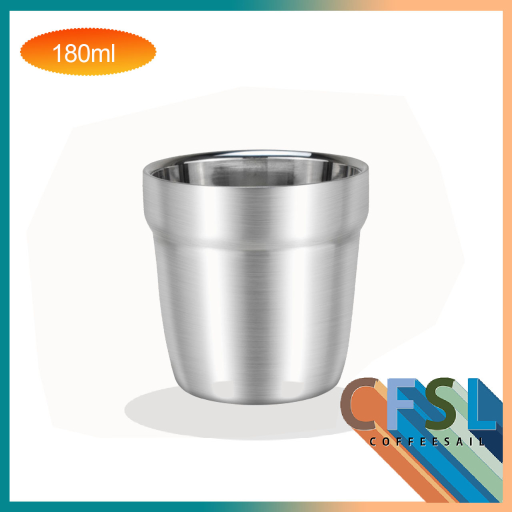 Jual GELAS STAINLESS STEEL DOUBLE WALL INSULATED | Shopee Indonesia
