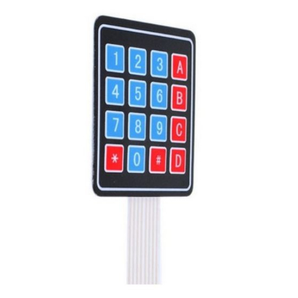 Jual 16 Key 4 x 4 Membrane Switch Keypad 4x4 4*4 Matrix Array Keyboard | Shopee Indonesia