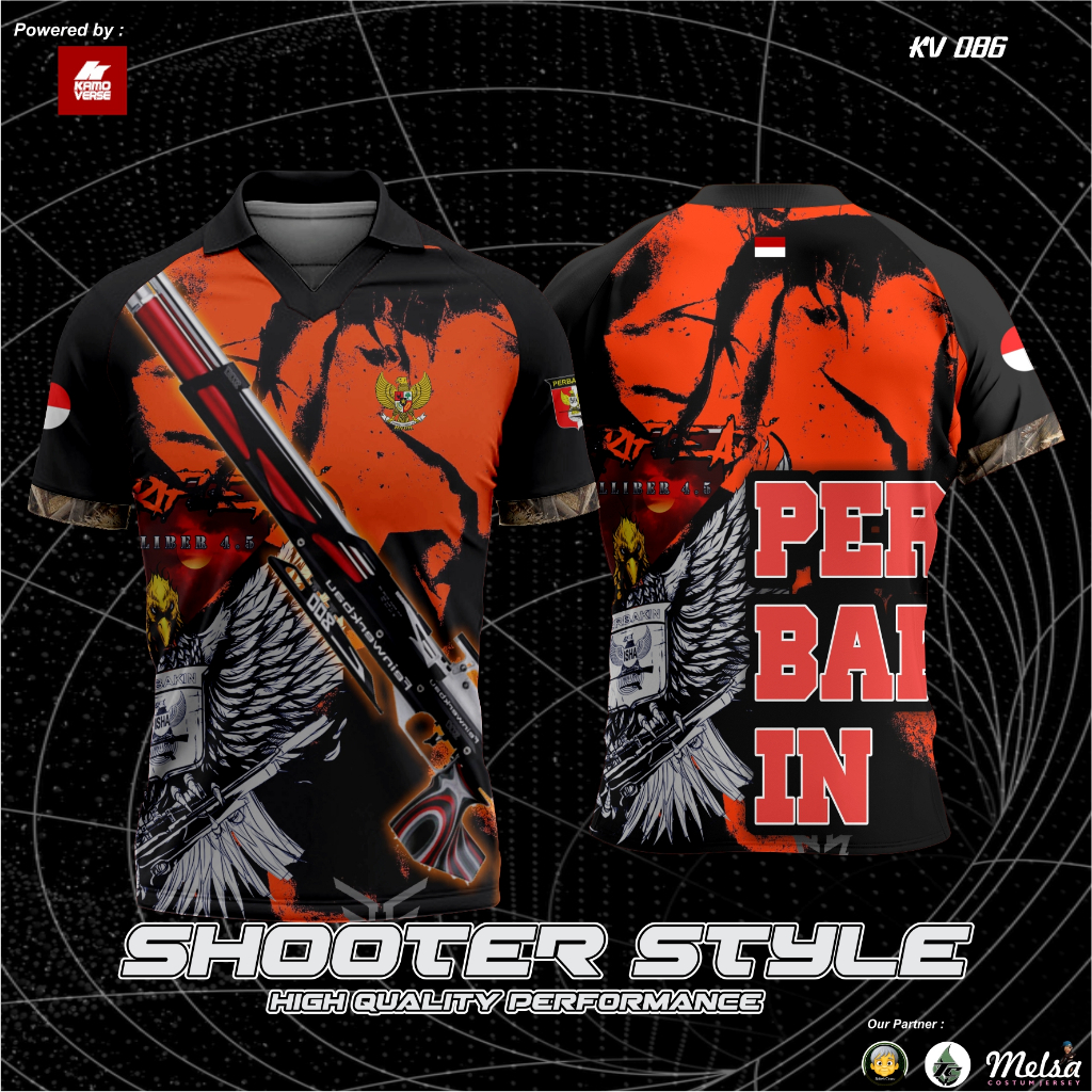 Jual BAJU JERSEY PERBAKIN | BISA CUSTOM LOGO & NAMA | FULL PRINTING ...