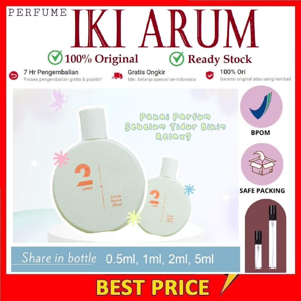 Jual (FREE TESTER) Decant/Share IKI ARUM PARFUM VIRAL - GENDHIS LORO ...