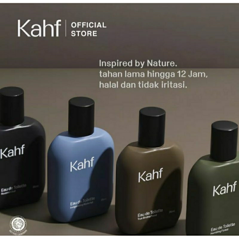 Jual Kahf Men Eau De Toilette Perfume Original BPOM - Refered Oud ...