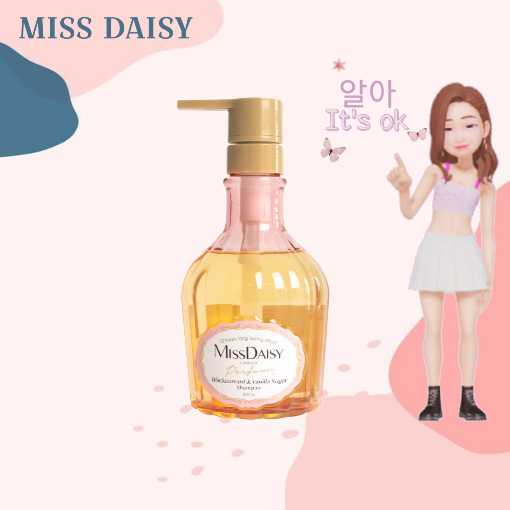 Jual MISS DAISY Perfume Shampoo Blackcurrant & Vanilla Sugar 500 ml | Shopee Indonesia