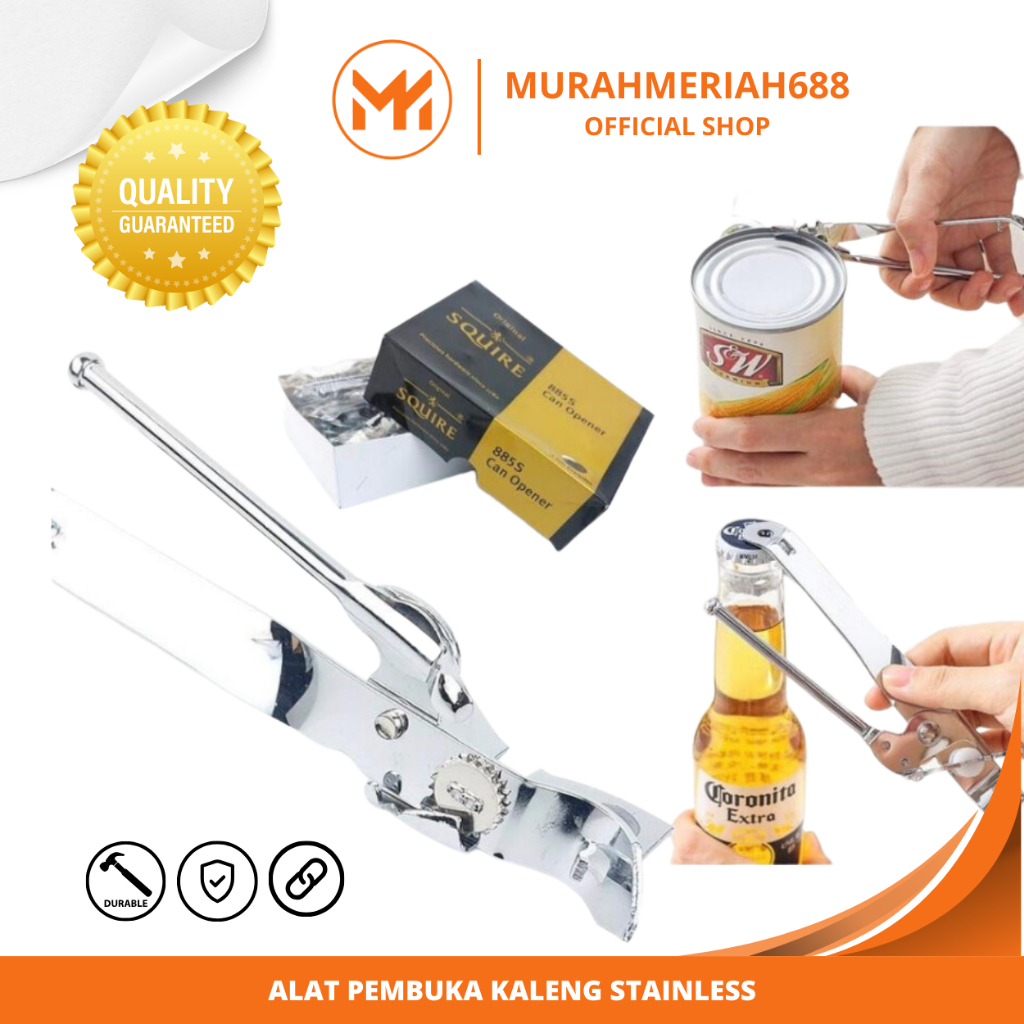 Jual MM - ALAT PEMBUKA KALENG STAINLESS / PEMBUKA TUTUP CAN / BUKAAN ...