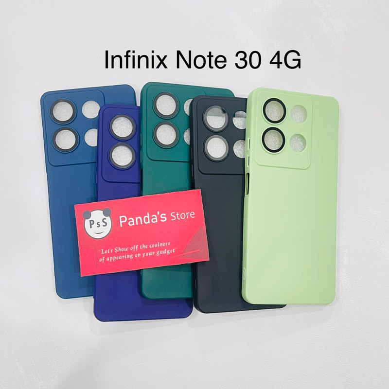 Jual Case Infinix Note 30 4G Lenspro Makaron Full Color Softcase Pro Lensa | Shopee Indonesia