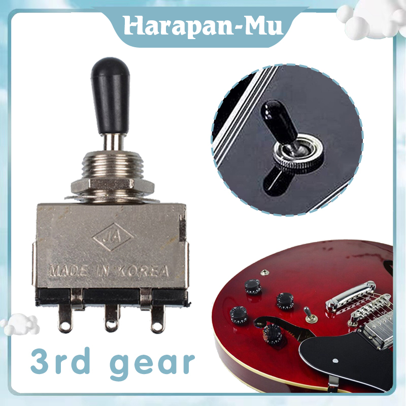 Jual 3-Way Toggle Switch Saklar Selektor Pickup Gitar Elektrik Guitar ...