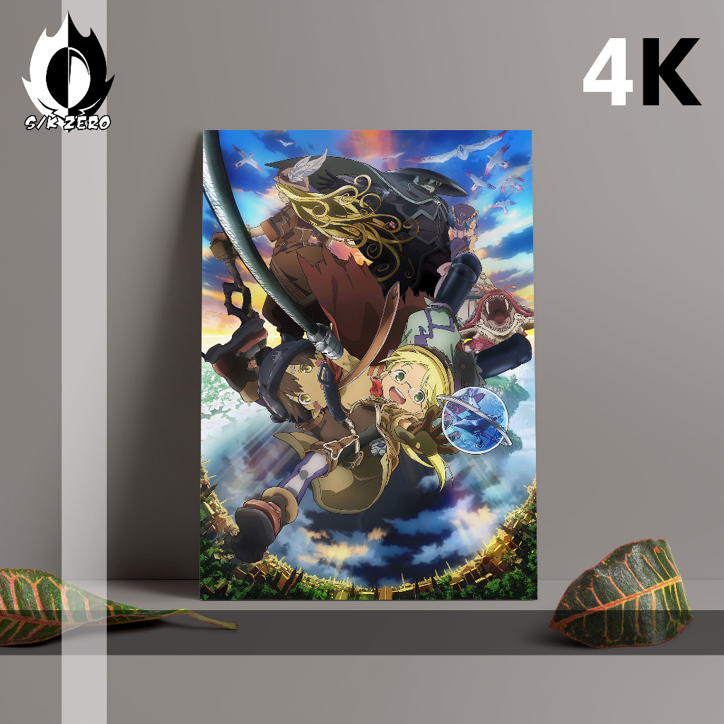 Jual Poster size A3 Anime Paling Lengkap - Made in Abyss (4K)(bisa ...