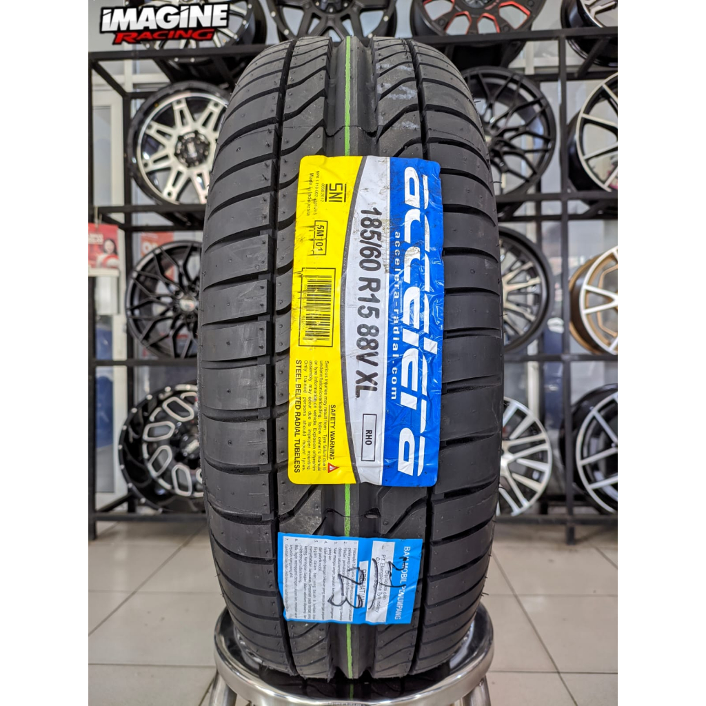 Jual Ban mobil tubeless ukuran 185 60 R15 merek accelera rho murah ...