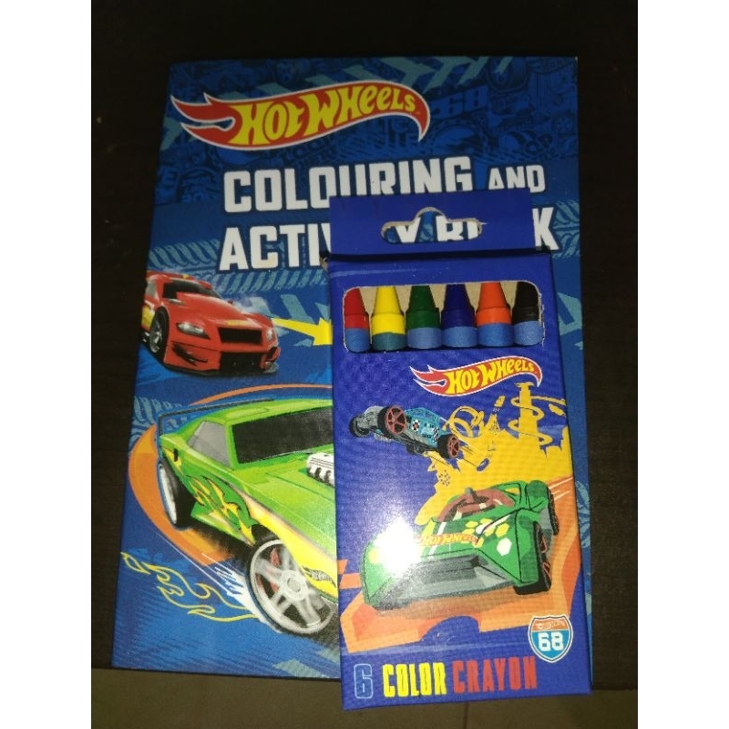 Jual Buku gambar dan Crayon hot Wheels | Shopee Indonesia