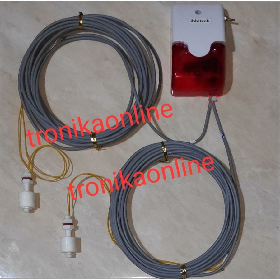 Jual Alarm Air Habis Penuh Sensor Ketinggian Kerendahan Air SIREN ...