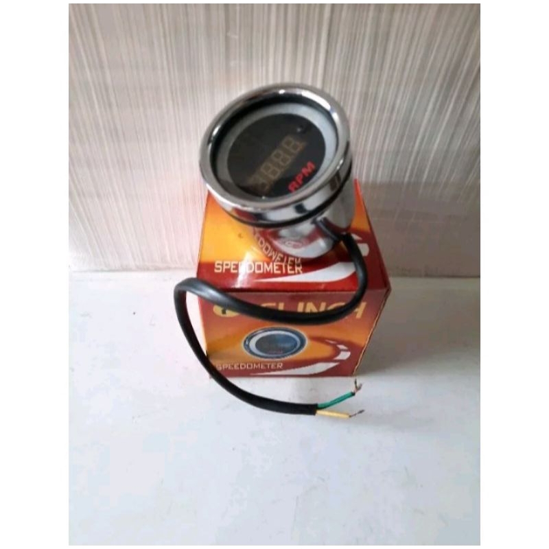 Jual Amper Spedometer RPM Model Digital Speedometer RPM Model Angka ...