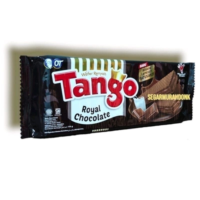 Jual TANGO WAFER Royal Chocolate 110 gram Rasa Coklat | Shopee Indonesia
