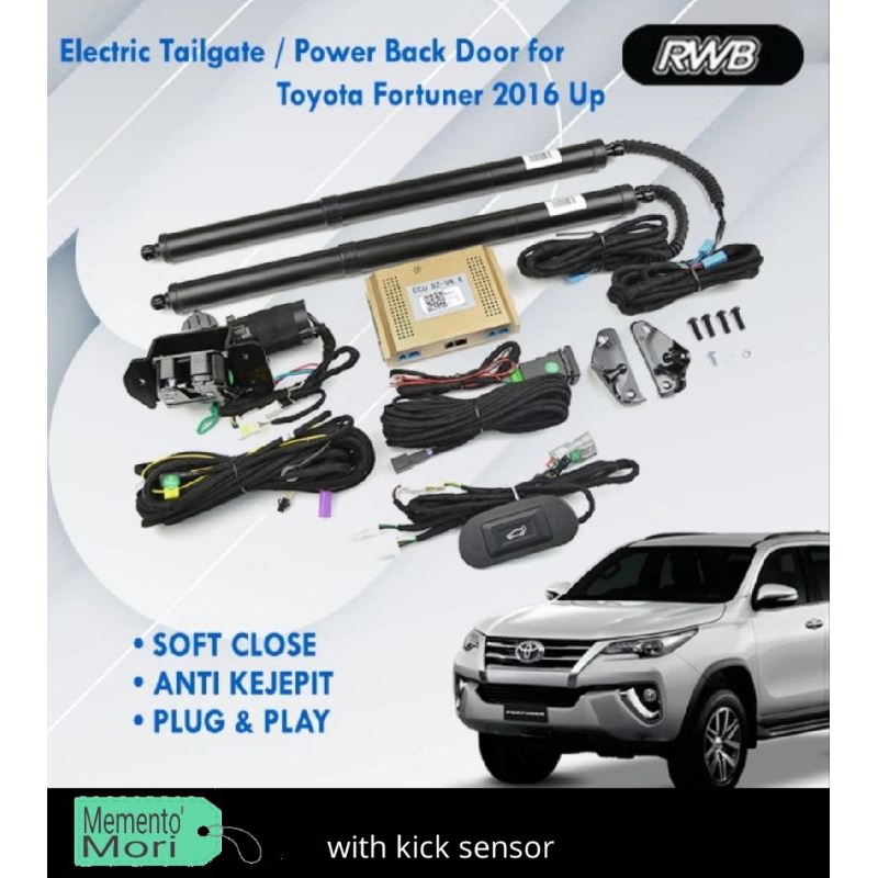 Jual RWB - Power Back Door Electric Tailgate Toyota Fortuner VRZ 16-On ...