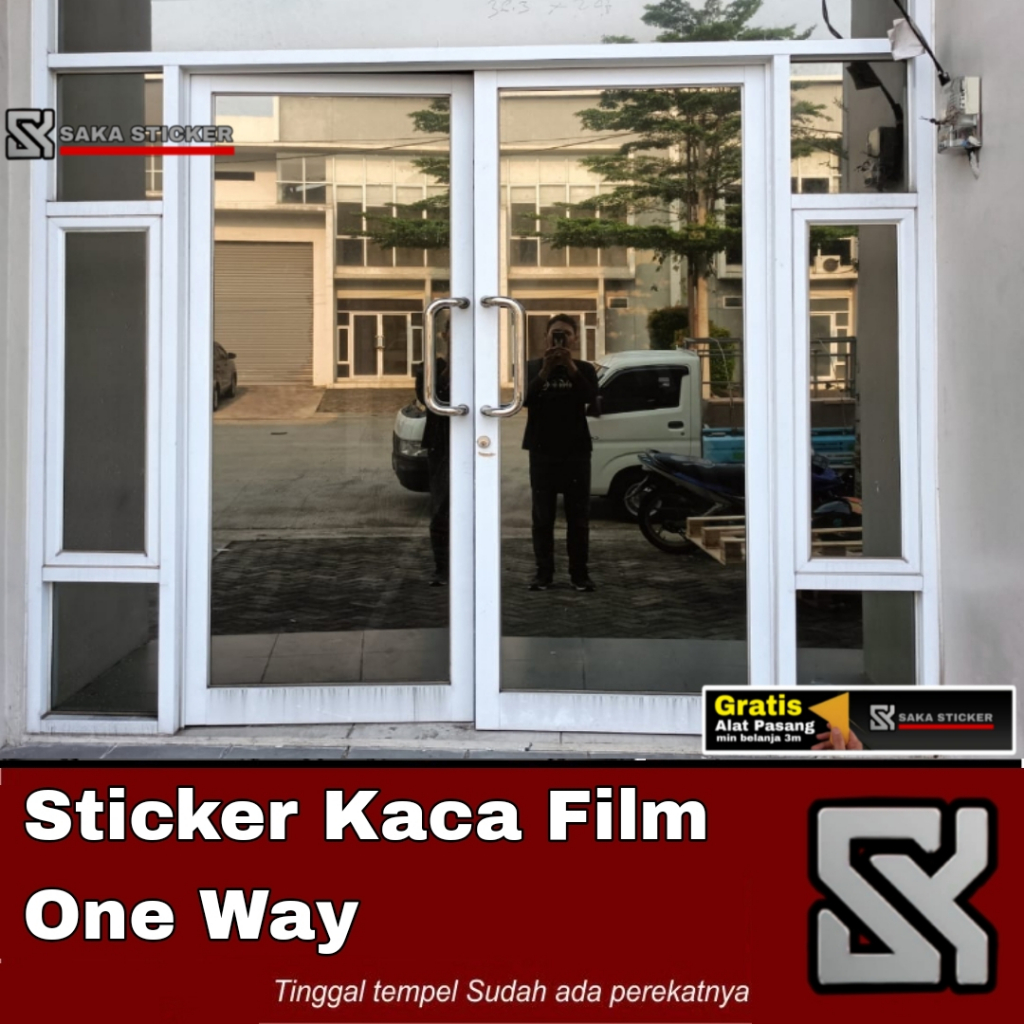 Jual Stiker Kaca Film Jendela Rumah | Sticker One Way | Shopee Indonesia