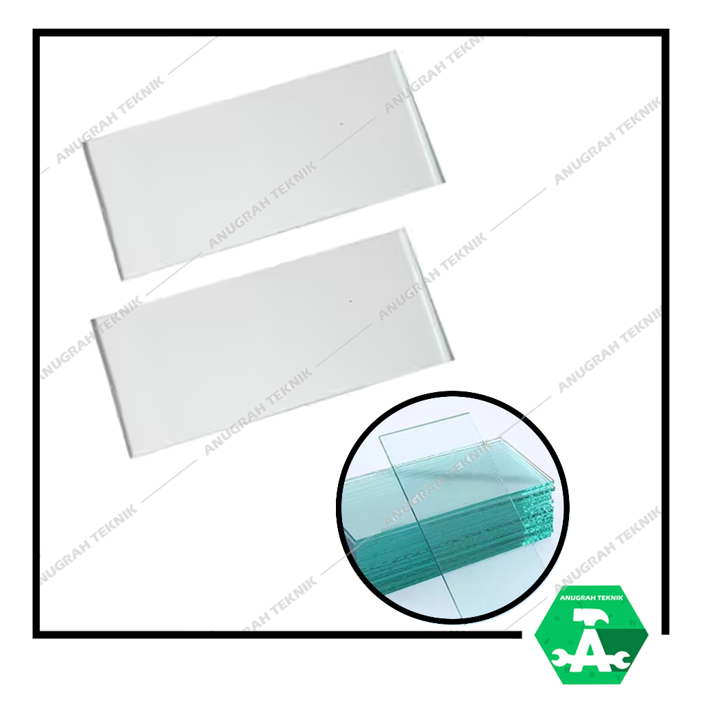 Jual Kaca Las Putih / Kaca Las Bening Clear / Safety Welding Glass ...