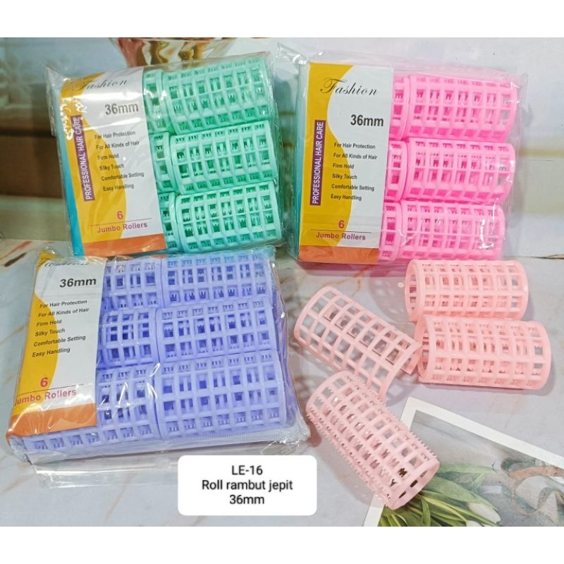 Jual ROLL RAMBUT DIAMETER 36MM ISI 6 PCS | Shopee Indonesia
