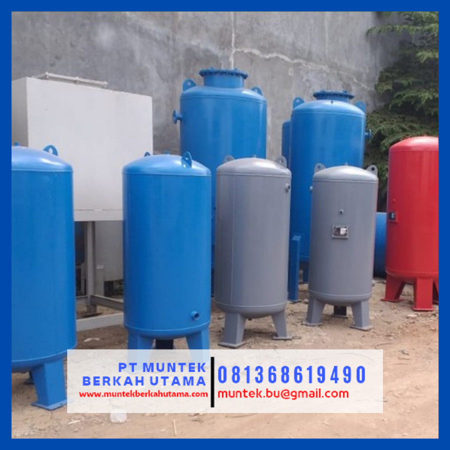 Jual Tangki / Tabung Angin (Pressure Tank) 500 Liter/Custom | Shopee ...