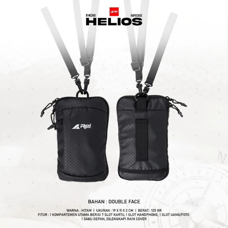 Jual HP CASE REI / TAS Handphone Pria HELIOS BLK AREI OUTDOORGEAR ...