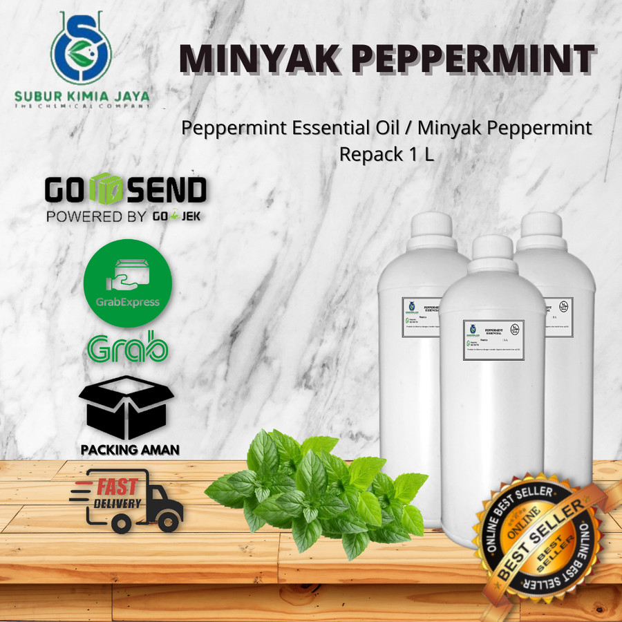 Jual Peppermint Essential Oil ( Minyak Mint ) 1 L | Shopee Indonesia